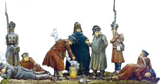 Berliner Zinnfiguren | Napoleon and the potatoes. | purchase online