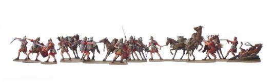 Berliner Zinnfiguren | Roman Mule Bagge Train - Battle of the Teutoburg ...