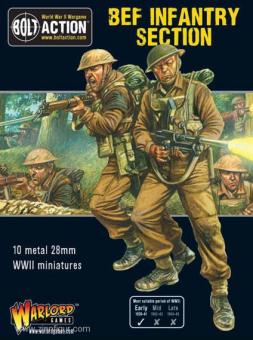 Berliner Zinnfiguren | BEF Infantry Section | purchase online