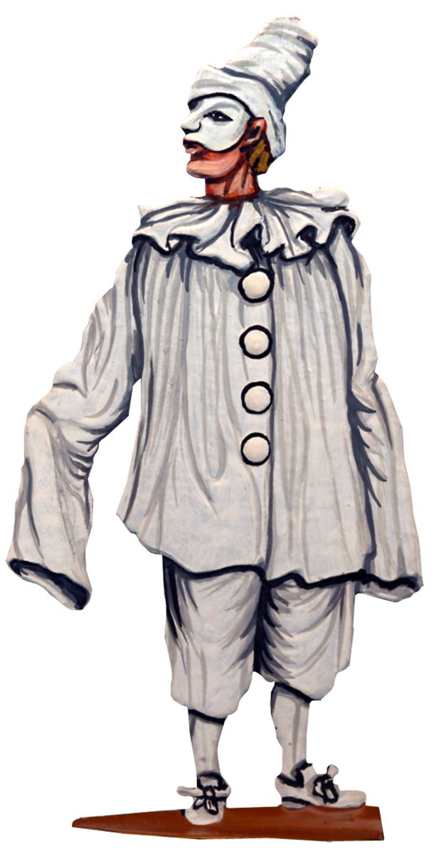 Berliner Zinnfiguren | Commedia dell'Arte: Bajcaccio (Pagliaccio ...