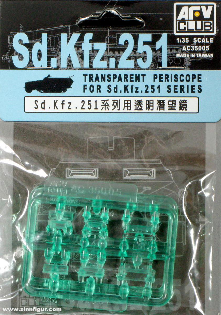 Berliner Zinnfiguren | Transparent Periscope for Sd.Kfz. 251 Series ...