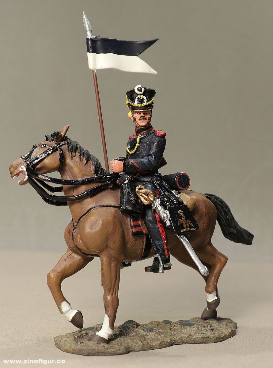 Berliner Zinnfiguren | Prussian Ulan of the Lützower Freekorps 1813 ...
