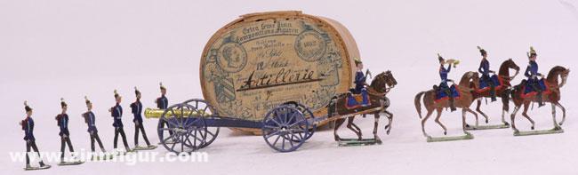 Berliner Zinnfiguren | Artillery train | purchase online