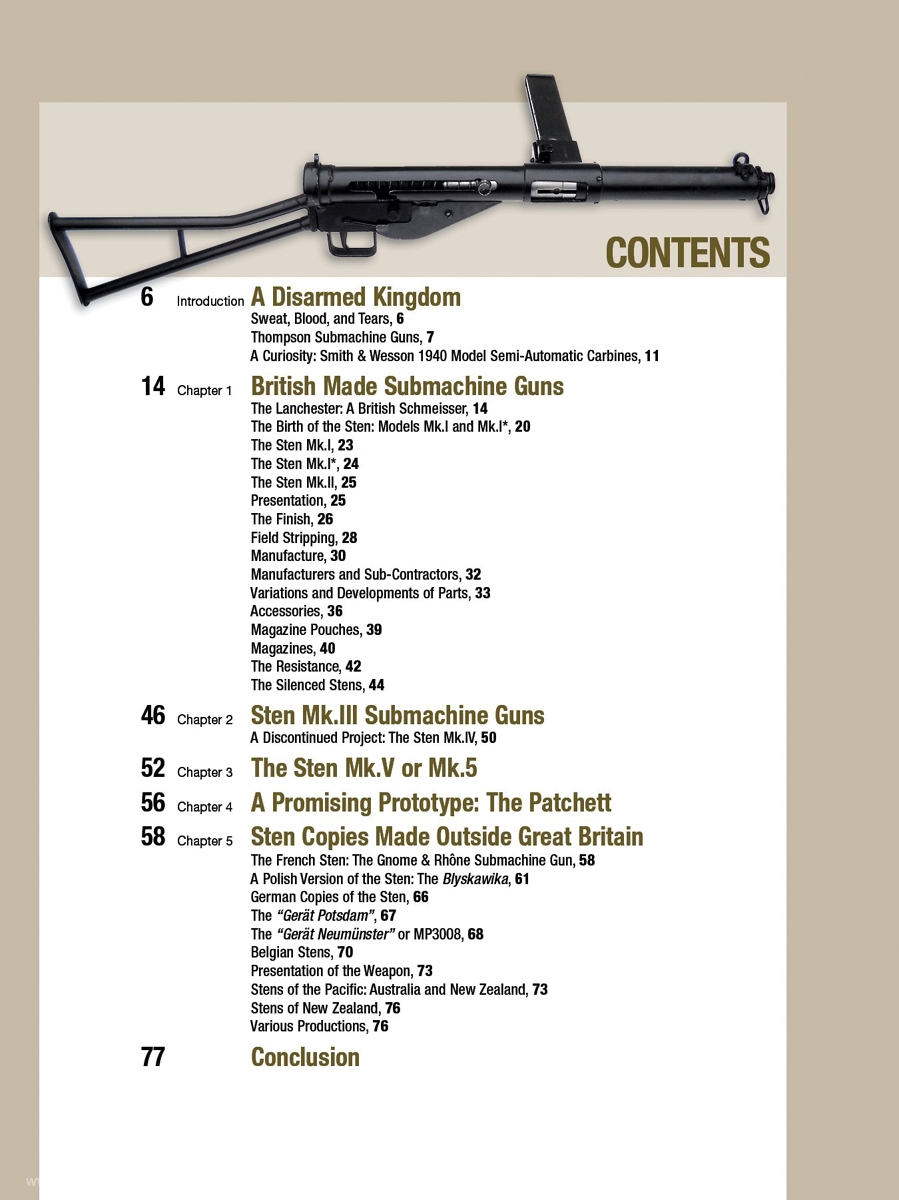 Berliner Zinnfiguren | Guillou, Luc: The Sten. The Legendary World War ...