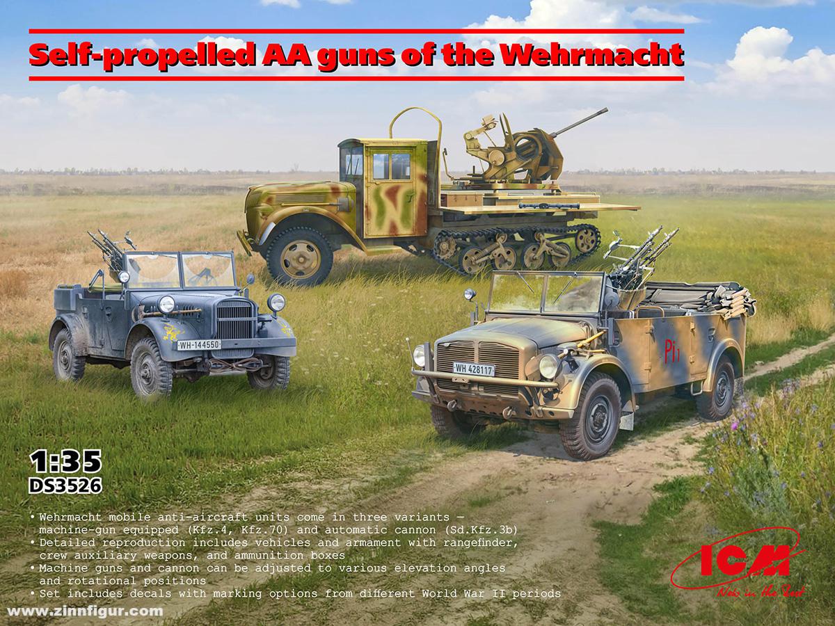 Berliner Zinnfiguren | Self-propelled AA guns of the Wehrmacht ...