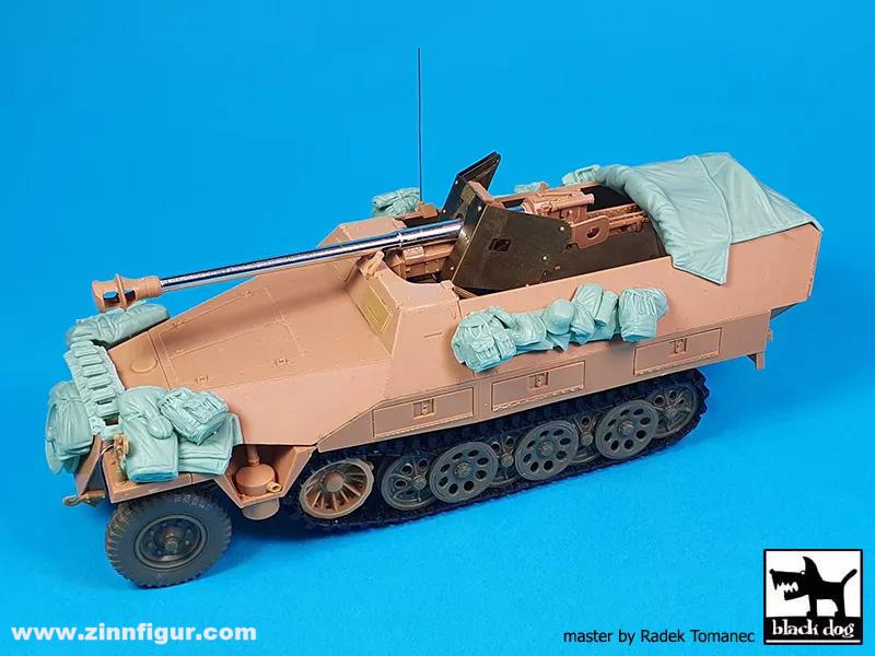 Berliner Zinnfiguren | Sd.Kfz.251/22 Ausf.D Pakwagen Zubehör-Set ...