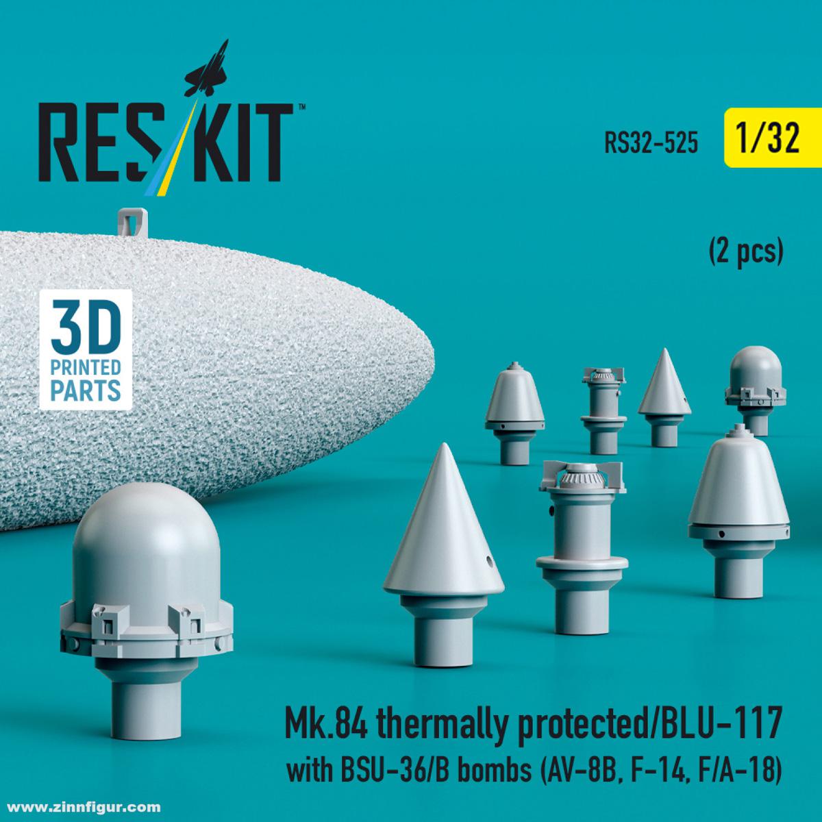Berliner Zinnfiguren | Mk.84/BLU-117 thermally protected with BSU-36/B ...