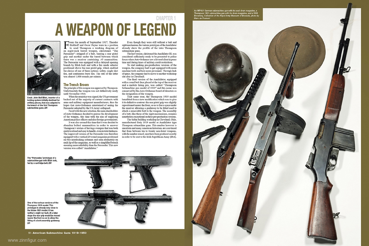 Berliner Zinnfiguren | Guillou, Luc: American Submachine Guns 1919-1950 ...