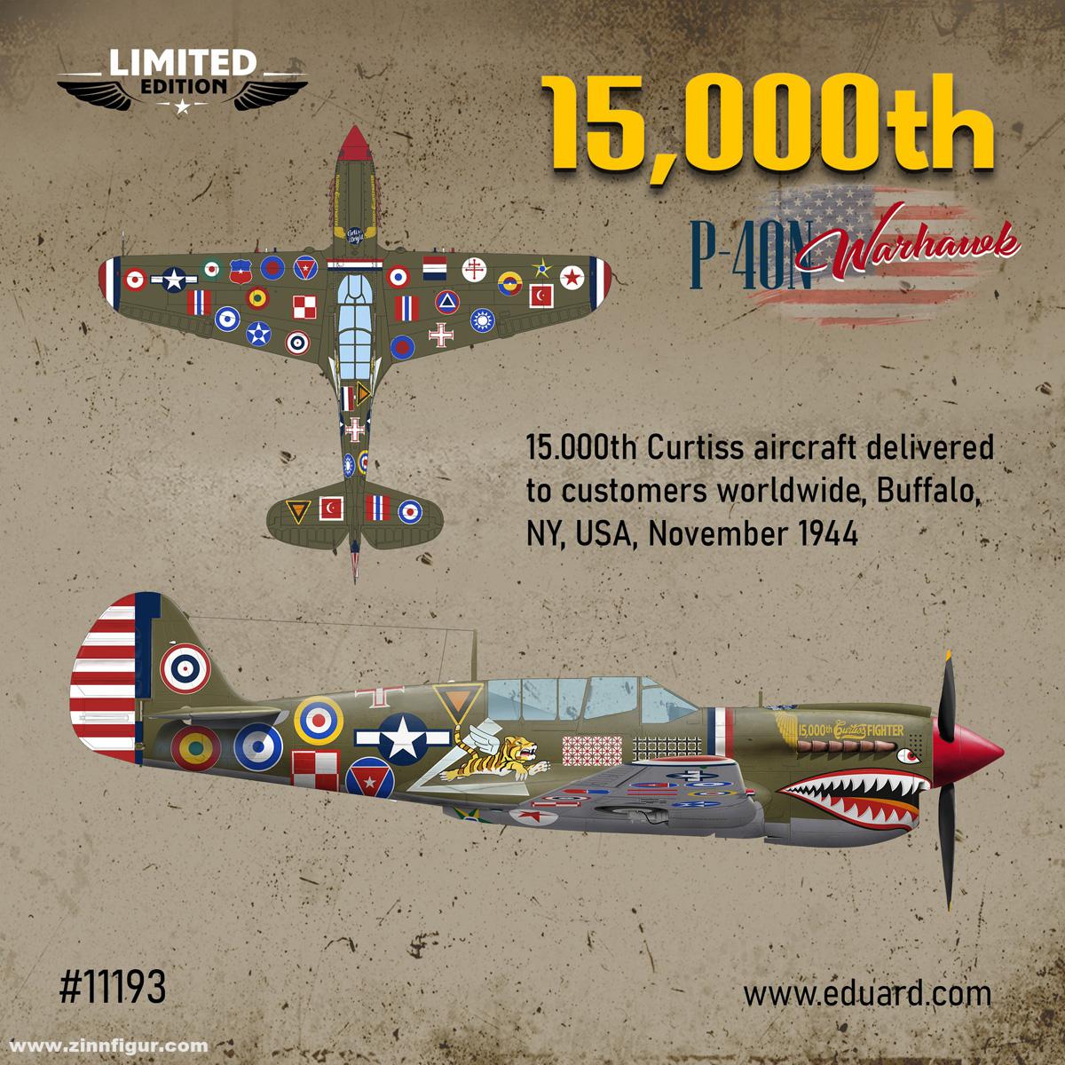 Berliner Zinnfiguren | P-40N "15,000th" - Limited Edition | purchase online