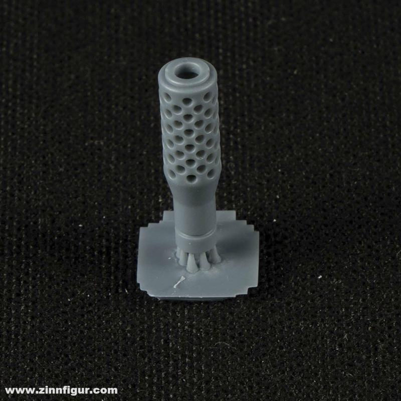 Berliner Zinnfiguren | 1/35 88mm Tank Barrel Perforated Muzzle Brake ...