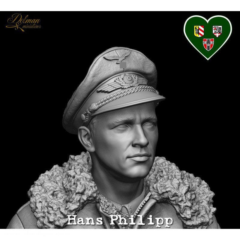 Berliner Zinnfiguren | Fighter Pilot Hans Philipp | purchase online